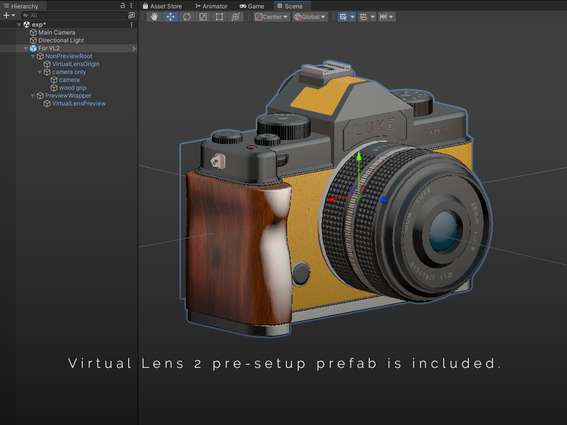 VirtualLens2対応 DSLR Camera 【LUKE JAM-1】 - Outlander Campers - BOOTH