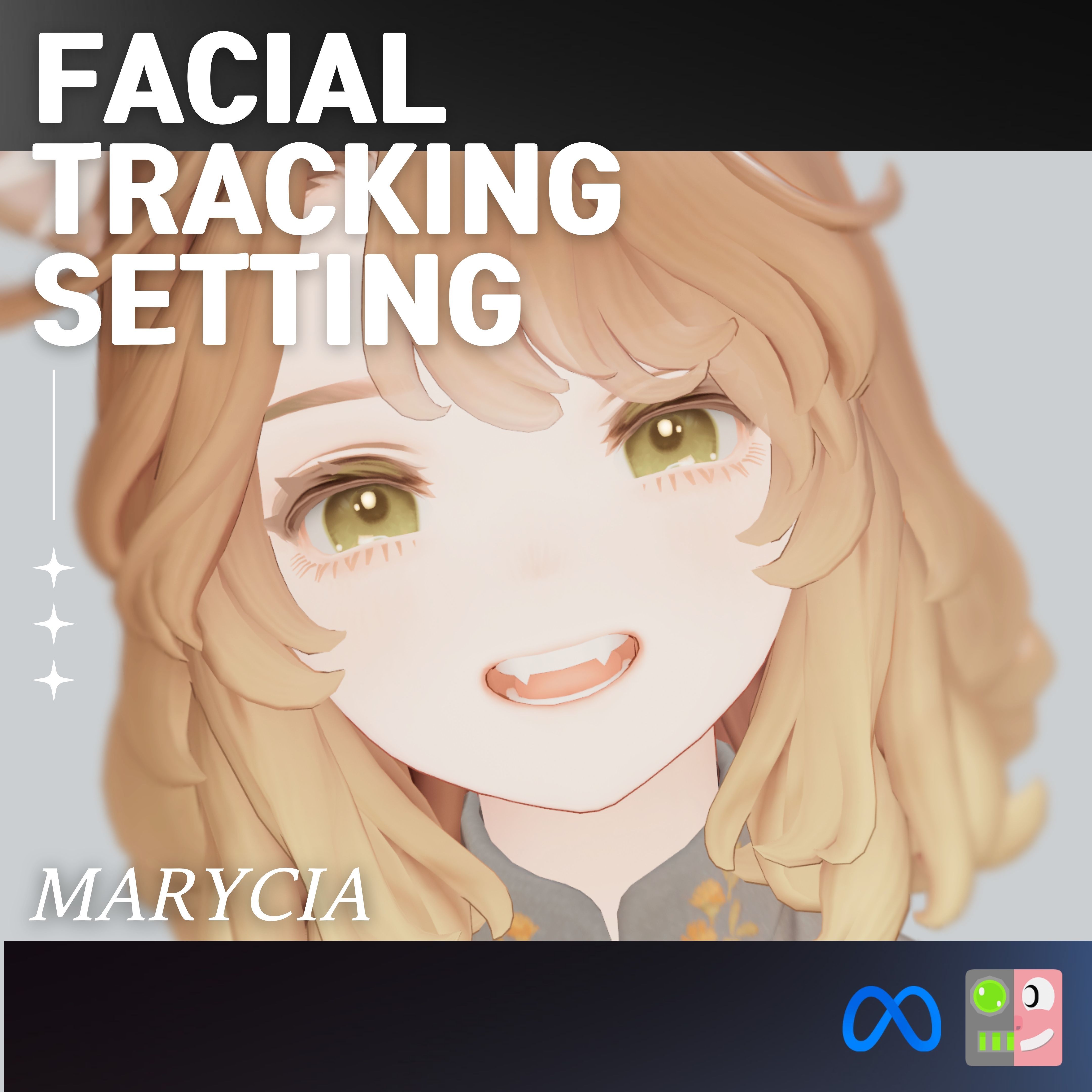 Marycia VRC_Facial Tracking - Gamja - BOOTH