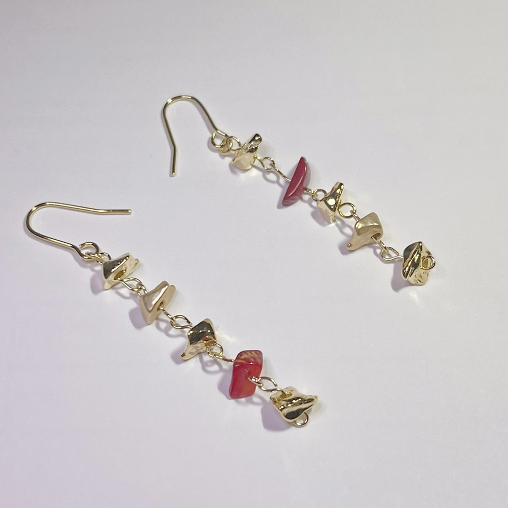 【K.G.F】金鉱｜ピアス/イヤリング/ノンホールピアス - NOT clear/ノットクリア - BOOTH