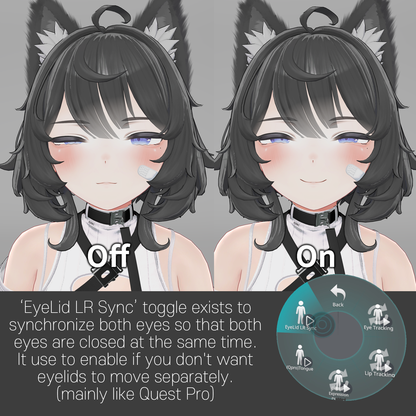 Velle(ヴェール)'s FacialTracking Setting - Fermata Shop - BOOTH