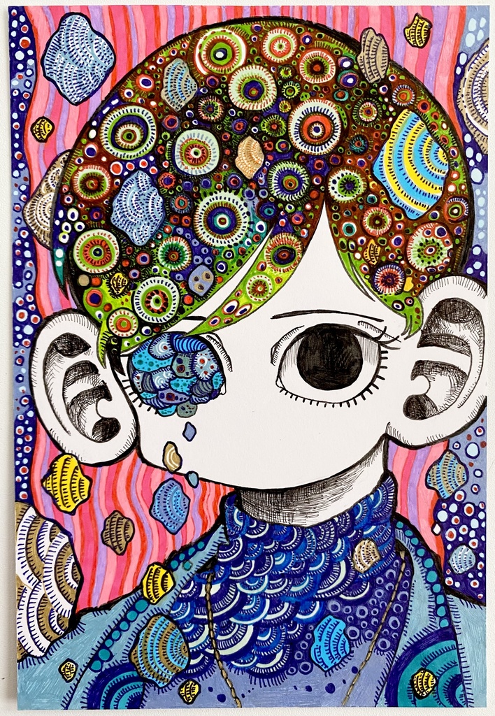 原画「あったかくしてね」 - tunoikume777 - BOOTH