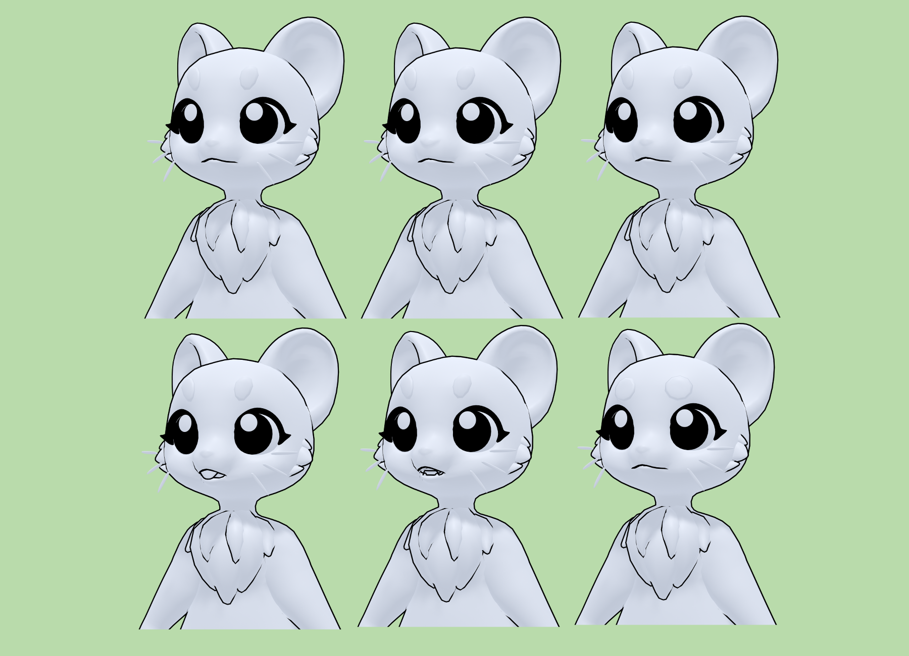 Squishy Base Chibi VRChat Furry Avatar - drawforfood - BOOTH