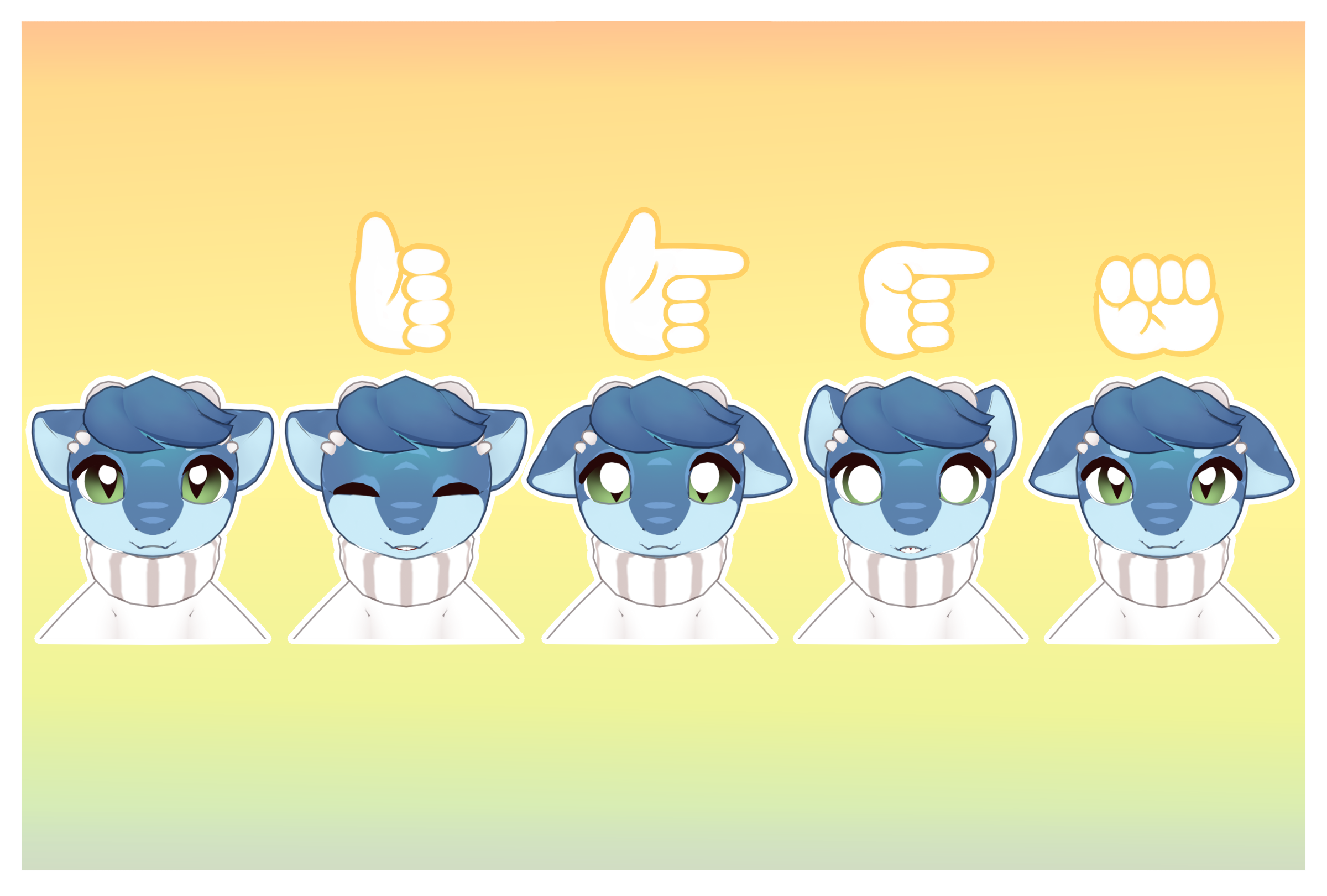 Snappy Chibi Reptile/Dragon VRChat Base Avatar - drawforfood - BOOTH