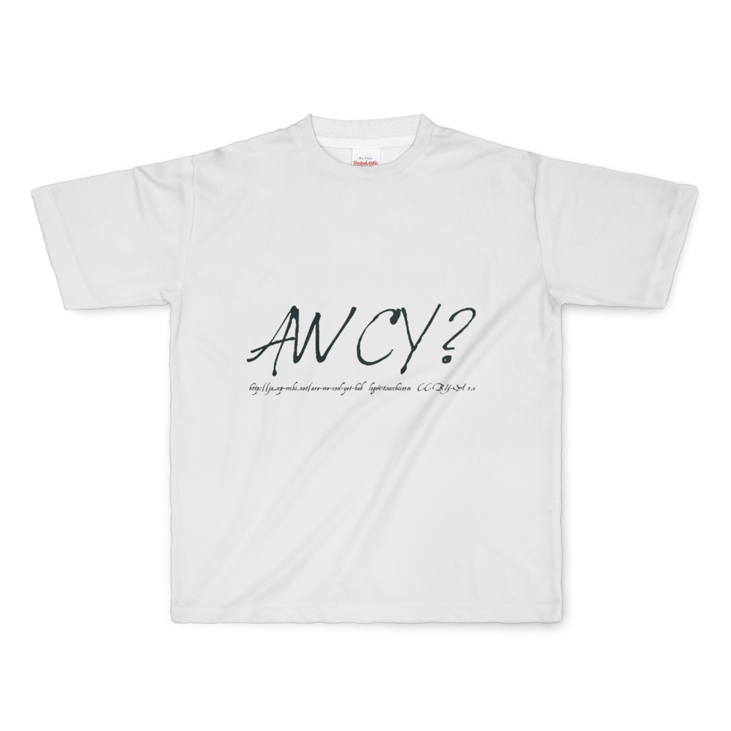 【SCP】AWCYロゴTシャツ／フル印刷 - 標本保管室 - BOOTH