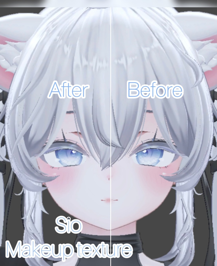 Sio / しお] make up texture ★ - 月の影 - BOOTH