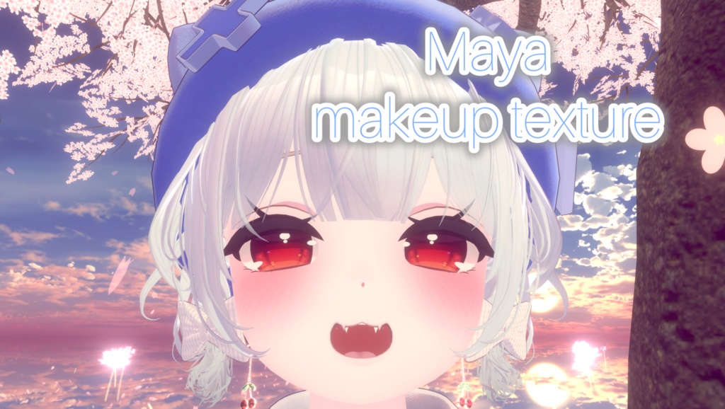 ☾ [舞夜 / Maya] makeup texture ☽ - 月の影 - BOOTH