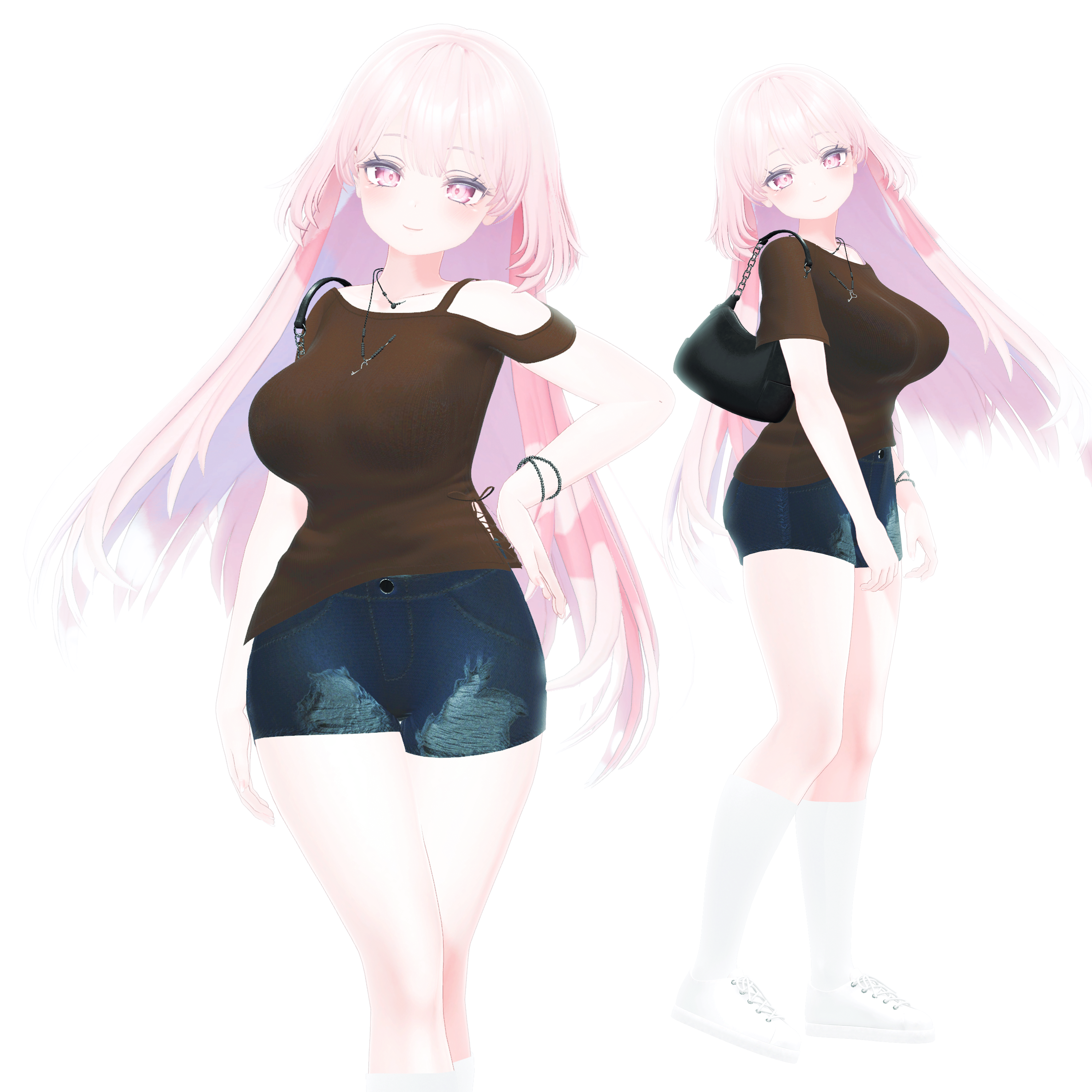 9アバター対応]Plain Set プレーンセット 【VRChat向け衣装モデル】 °• - KIKUKA - BOOTH