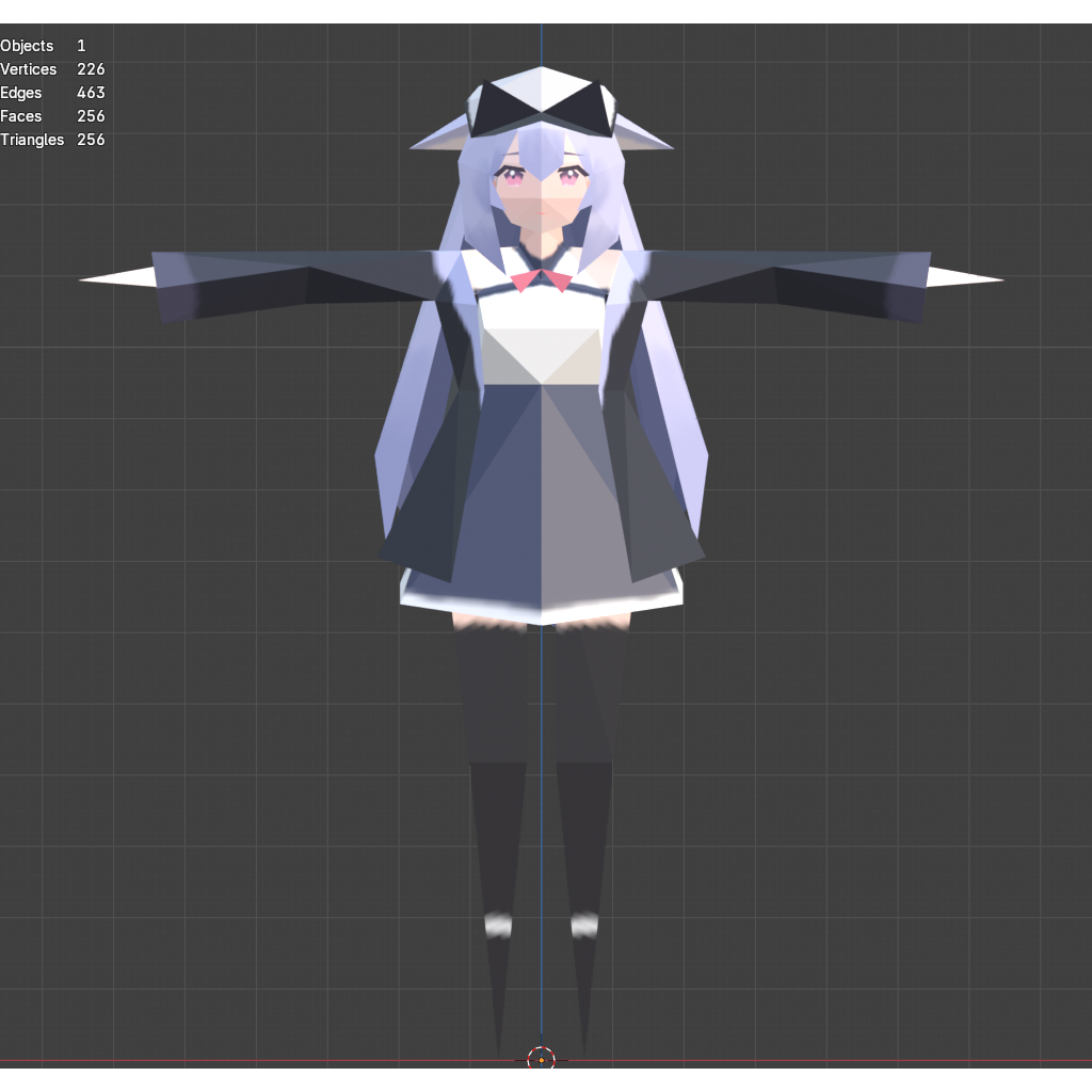 【VRChat】256 桔梗 256 Kikyo 【3Dアバター】[3D Avatar] - Kasder's Booth - BOOTH