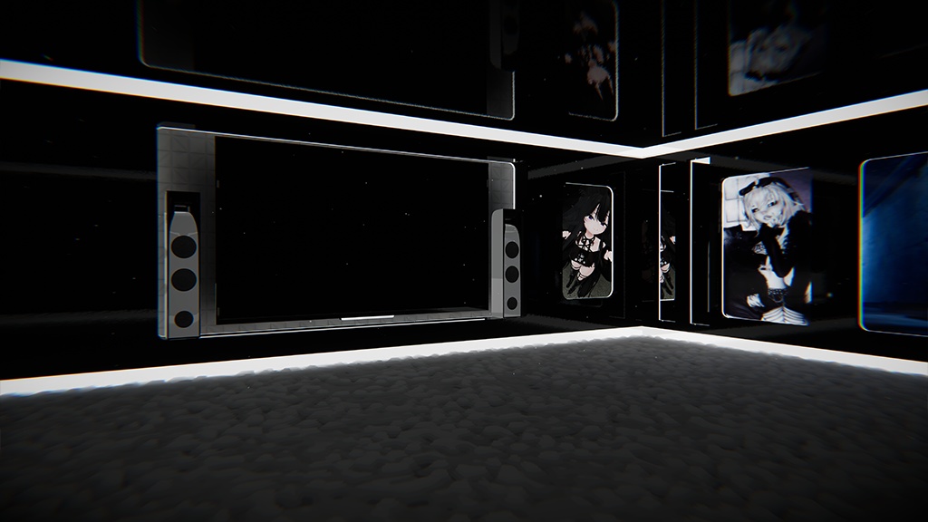 Midnight Rain Vrchat World - rosefall - BOOTH