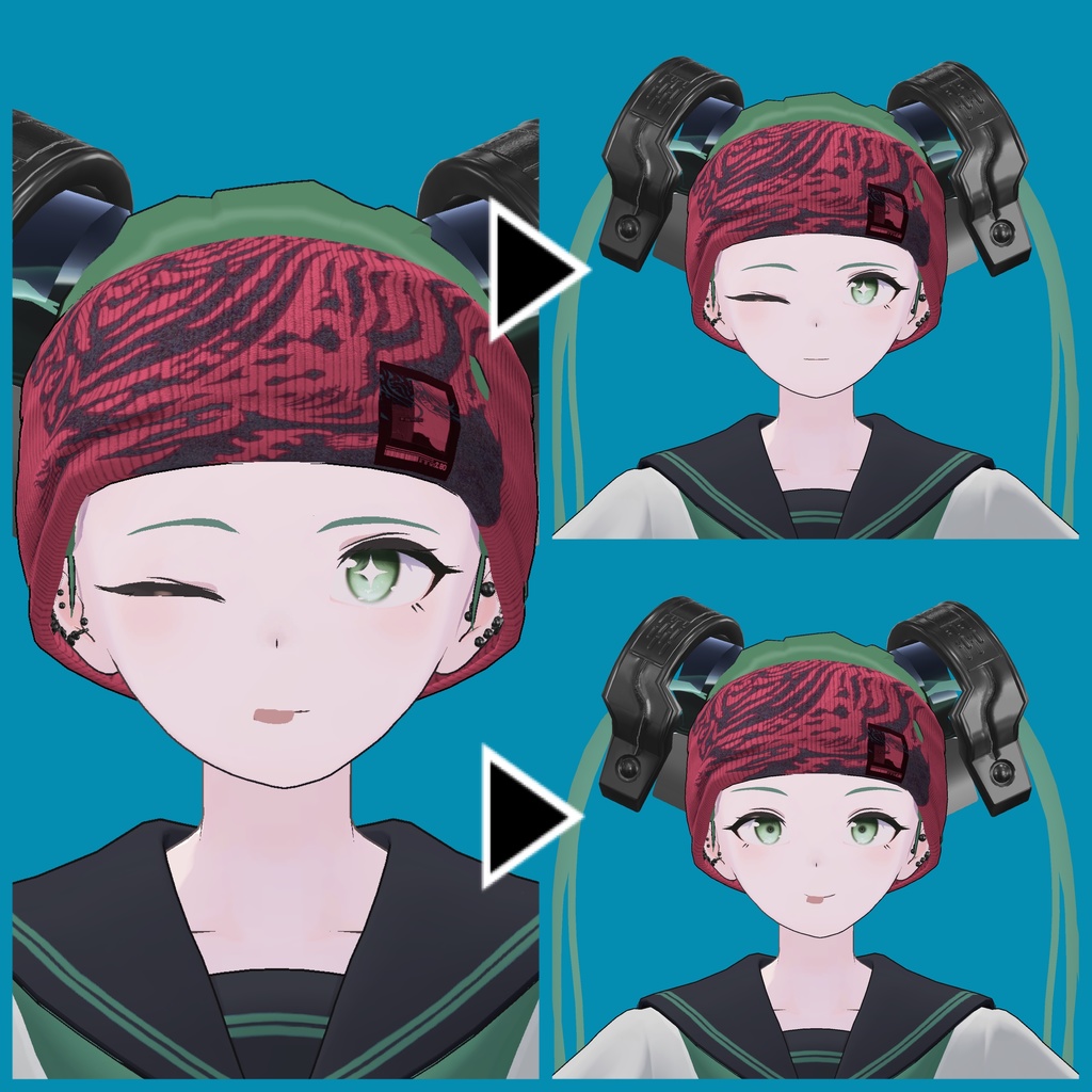 【Lapwing専用】コミカル！表情アニメーション【10種】 - Yunique Core - BOOTH