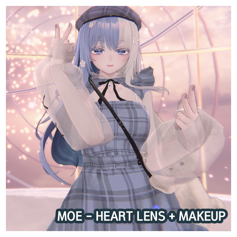 萌(MOE)-HEART MAKEUP+LENS - BINZZI - BOOTH