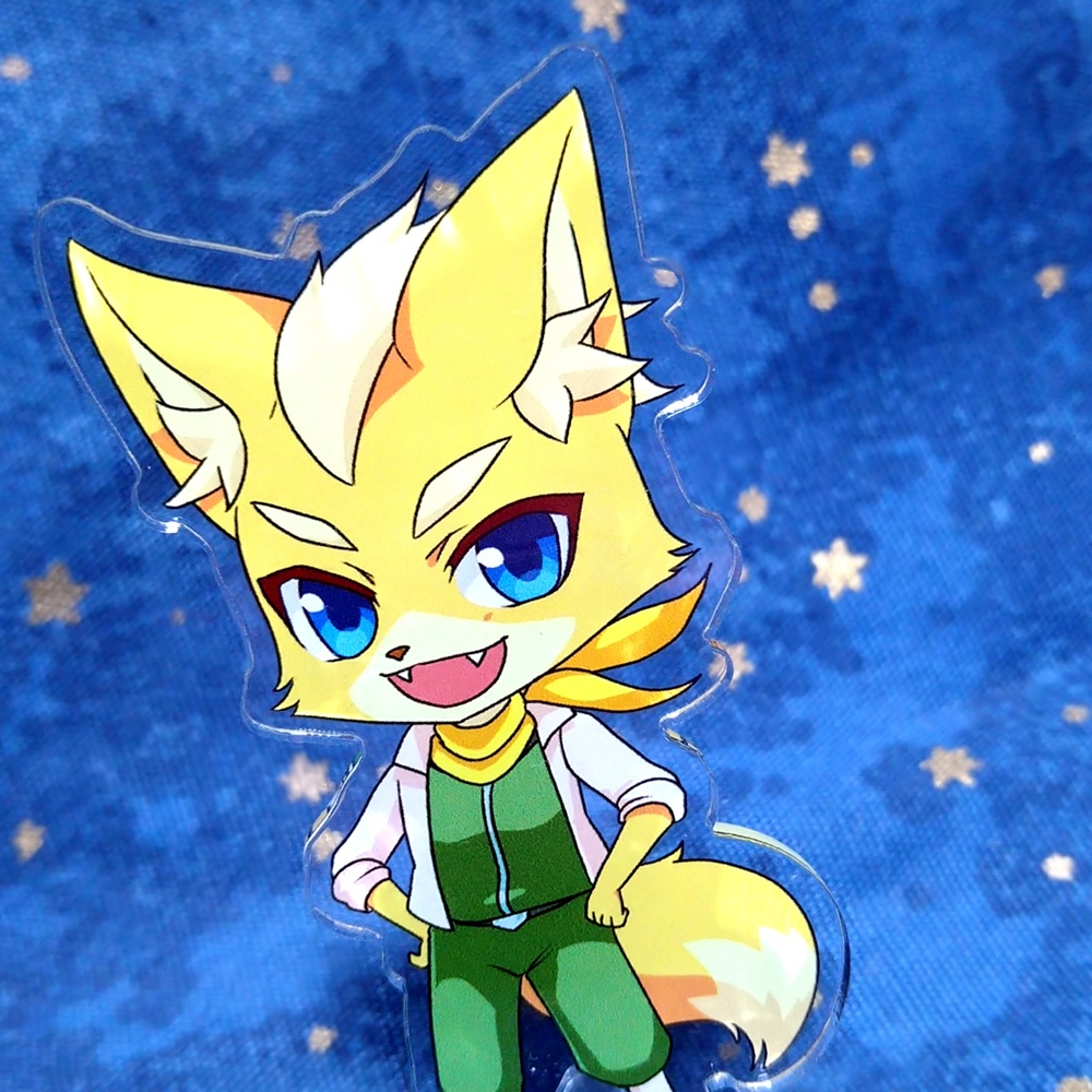 【スタフォ】ジェームズサングラスアクリルフィギュア - HEMOMEMO - BOOTH