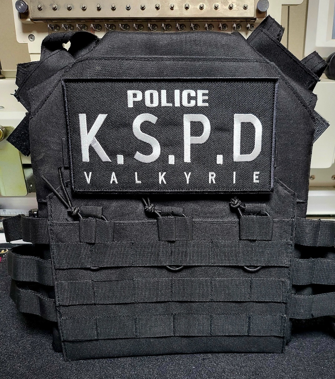 KSPD VALKYRIE フロント・バックパッチ（194mm/ベルクロ付） - BELKA WORKS（ベルカワークス） - BOOTH