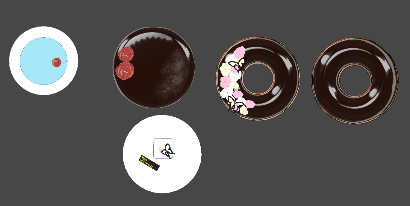 【VRChat想定】ケーキセット【無料】#BREAK_3D - BREAK - BOOTH