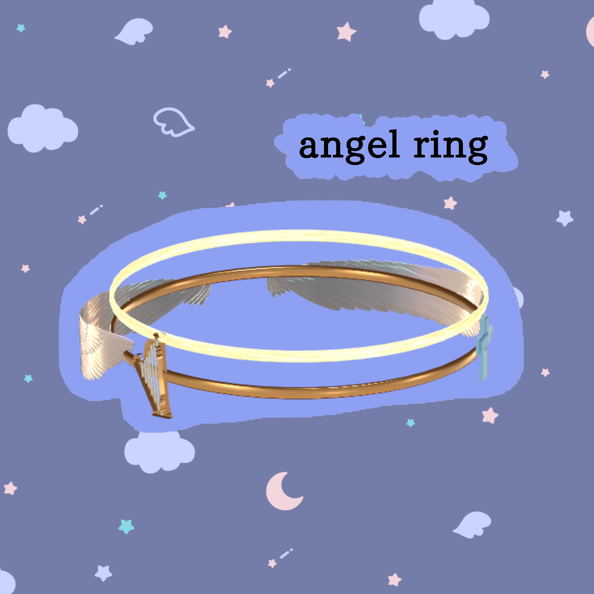 【VRChat】angel ring / 天使 - すっこどっとこむ - BOOTH