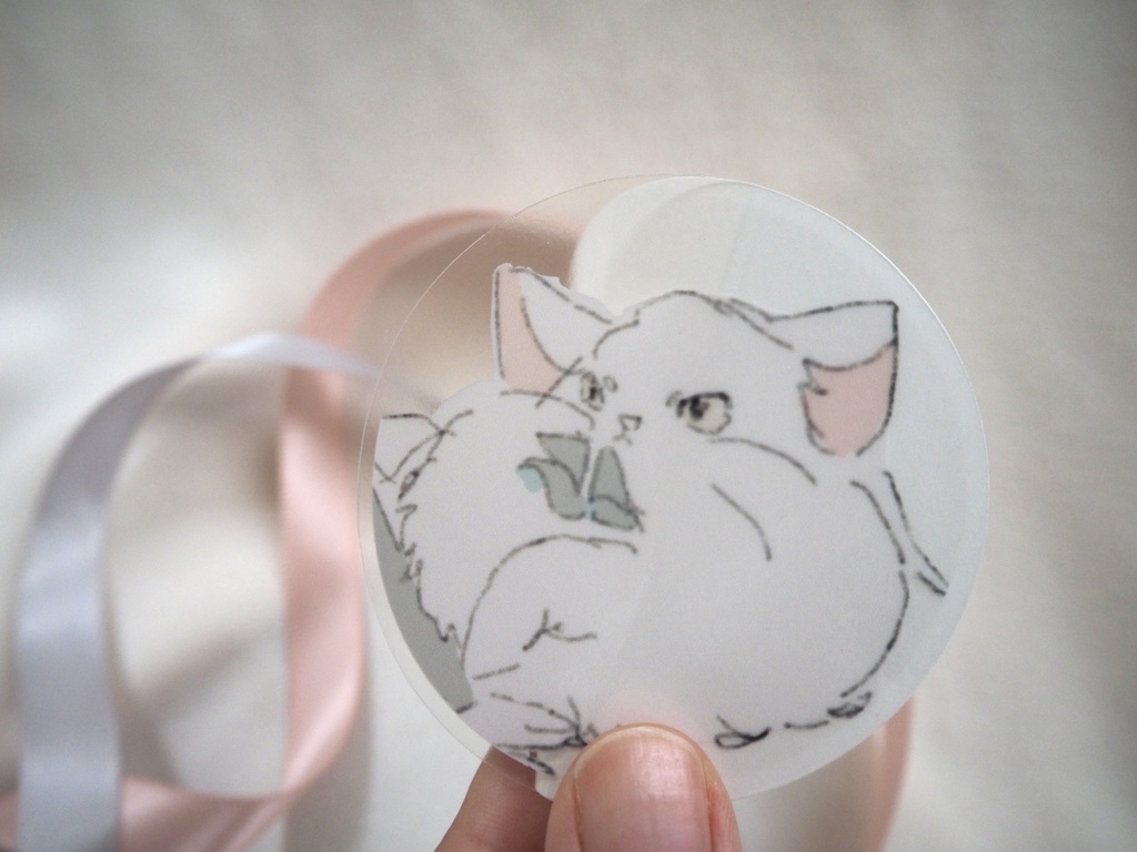 [sticker]Cat from Michel & Barney 70mm - s3zb2 - BOOTH