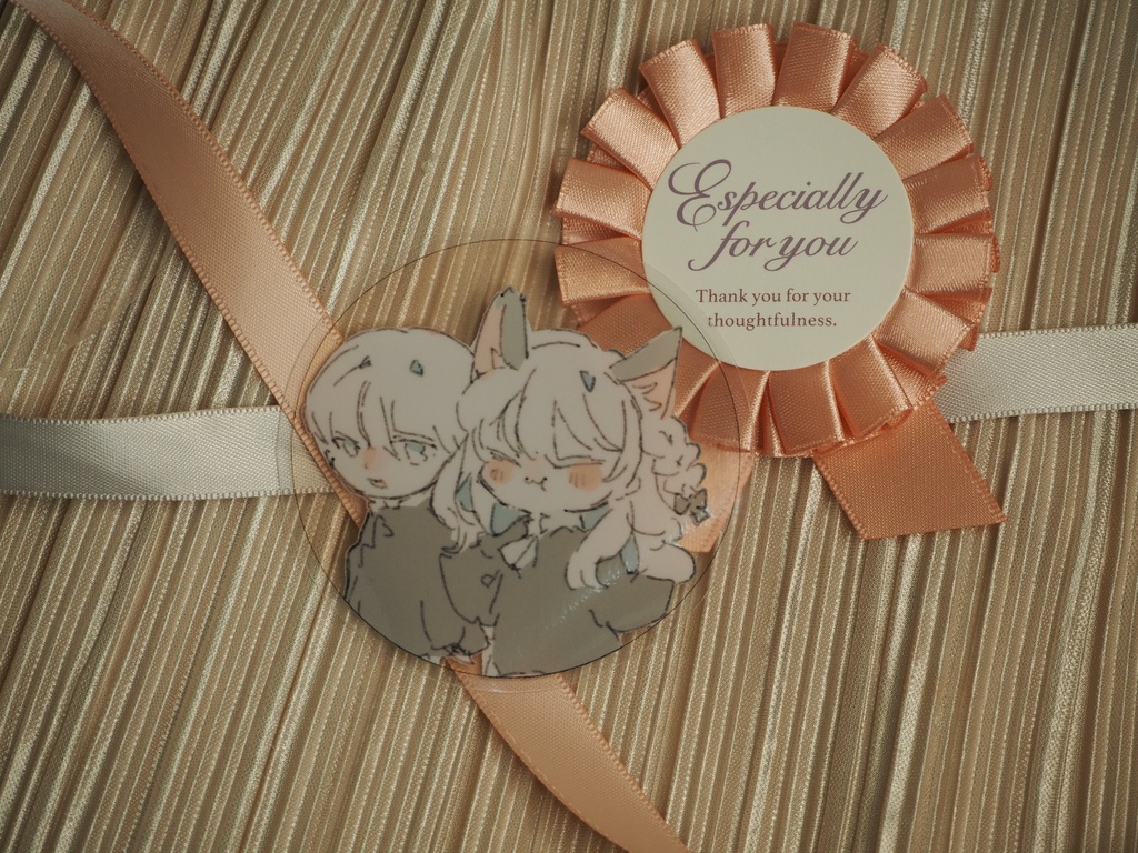 [Sticker]Michel and Barney ｜ 7cm*7cm ｜ clear - s3zb2 - BOOTH