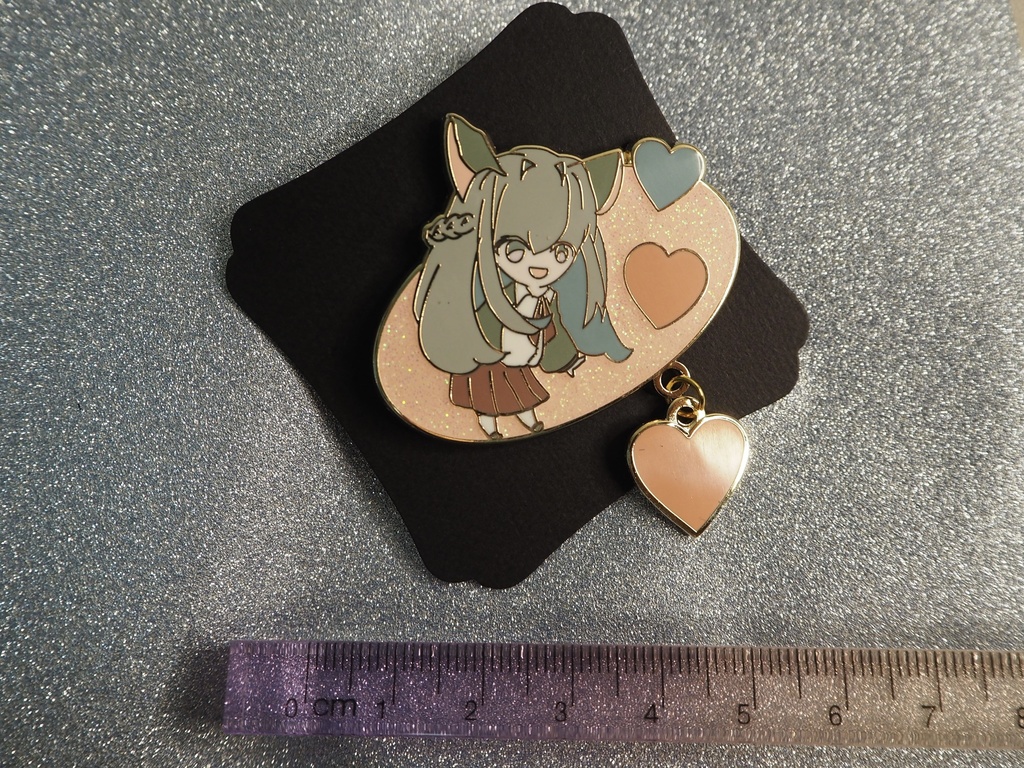 Enamel Pin badge（Michel : Heart） - s3zb2 - BOOTH