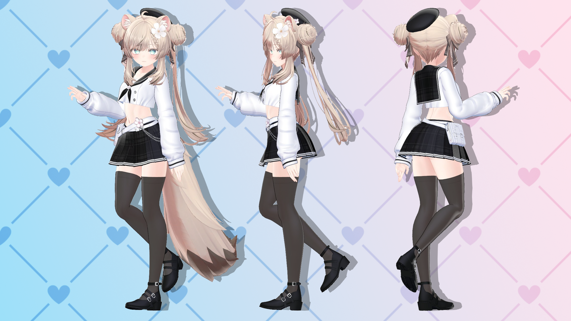 【6アバター対応】Sailor_uniform【衣装】 - 梅〆 - BOOTH