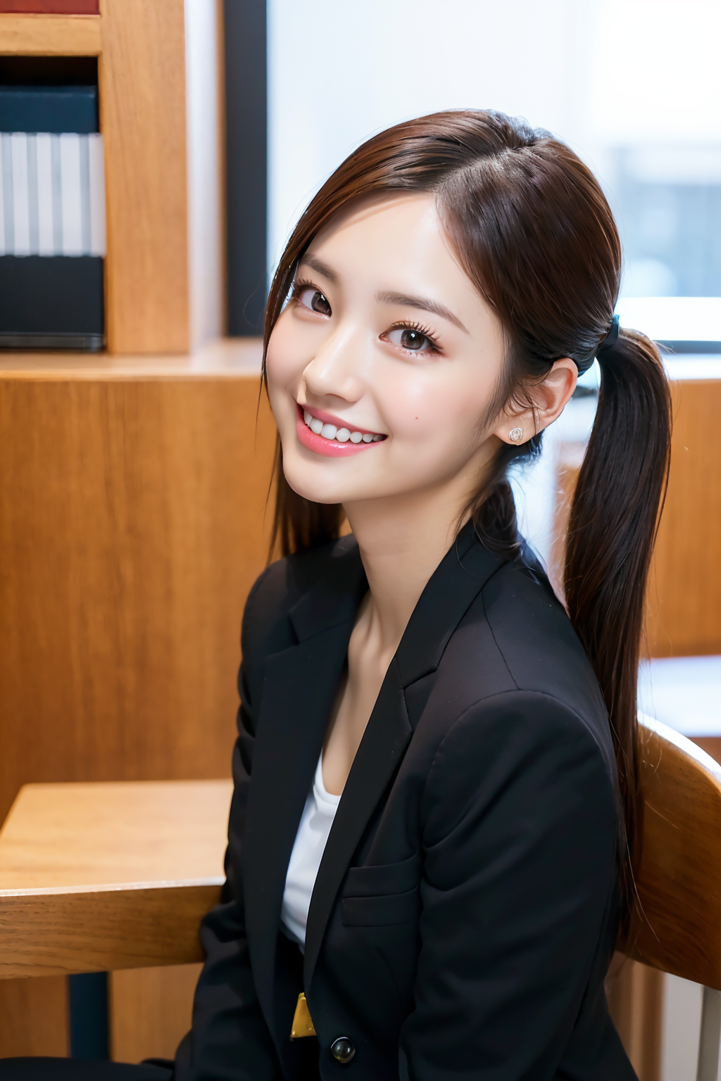 笑顔で働く美人OL写真集(AI美女) - AI美女写真館 - BOOTH