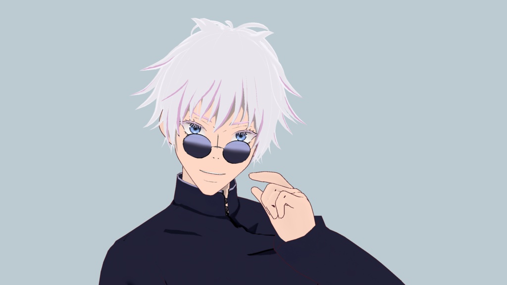 [VR CHAT/ VTUBER] Gojo Satoru student ver. 2nd season (VRM file) - ELI ...