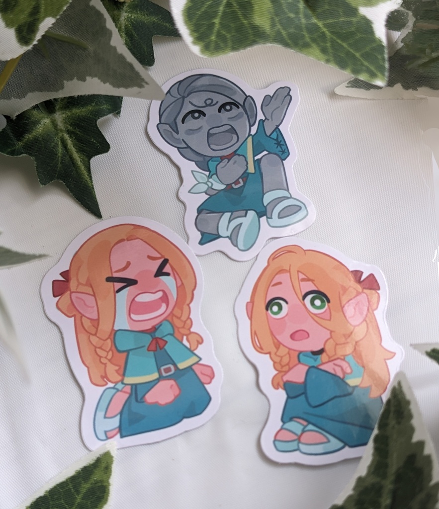 【DunMeshi】Girlfailure Marcille sticker - KuhuhuMarket - BOOTH