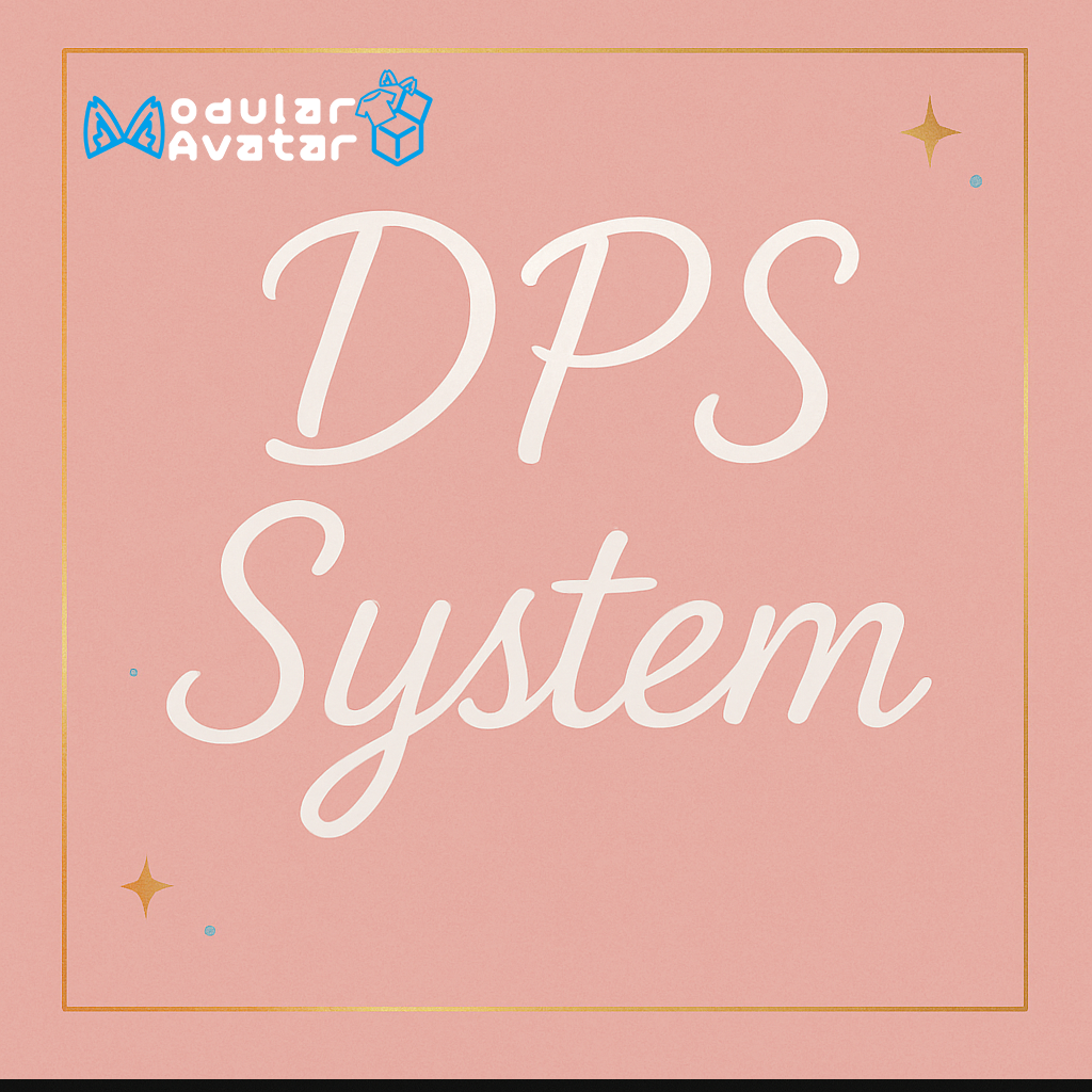 【All Avatar対応】Quick settings_DPS 【MA】 - LuLulia_S - BOOTH