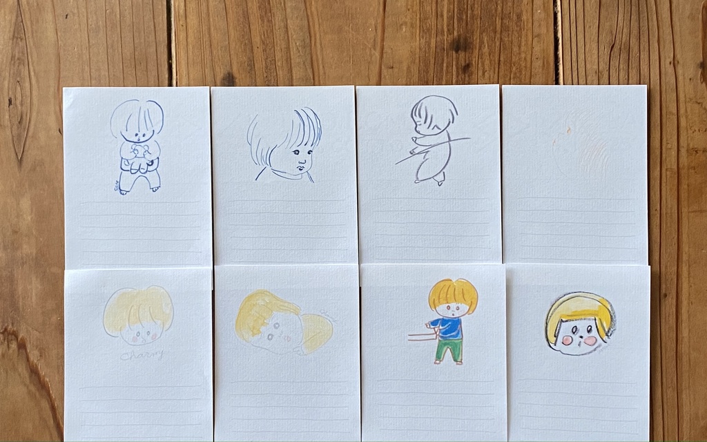 ひとことレター（子どもB） - MARU - BOOTH