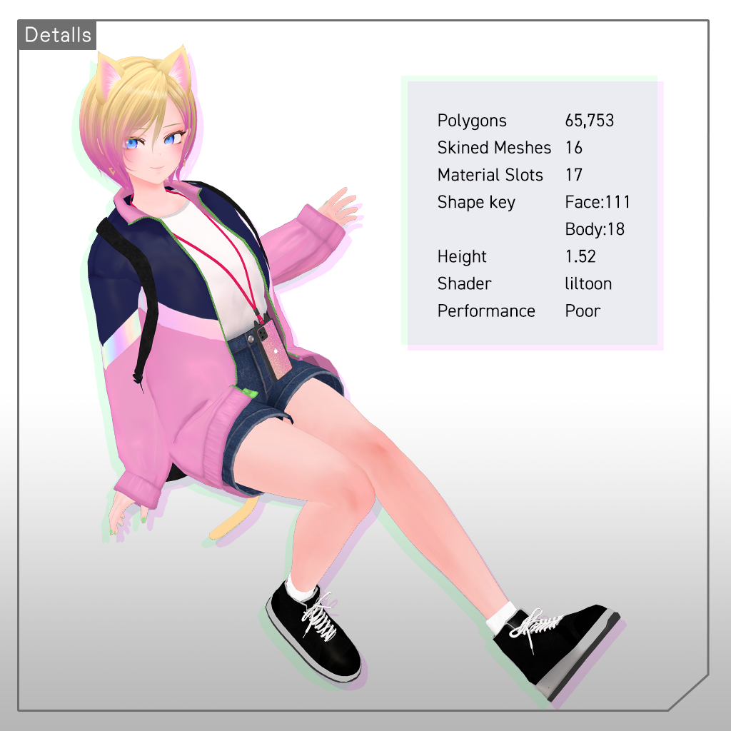 『ユズネ-Yuzne-』オリジナル3Dモデル 本体パッケージ - VIVID PLUM - BOOTH