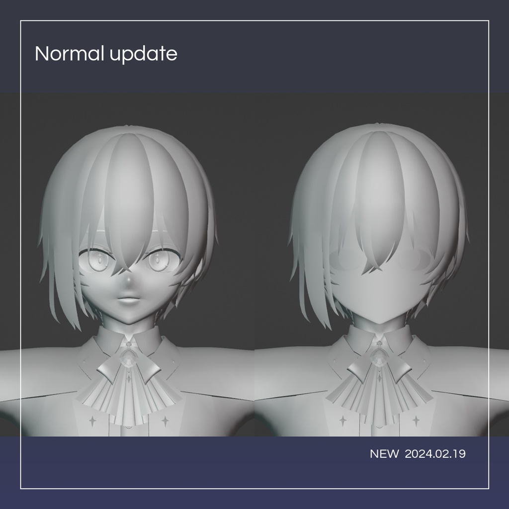 LUCARION [3Dmodel / VRchat] - moonu - BOOTH