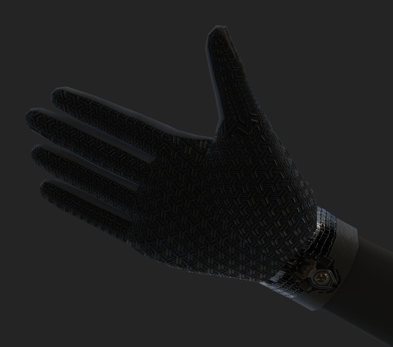 【VRoid】VRoid Mech Glove Texture/Material - Milpix™ Omiseyasan - BOOTH