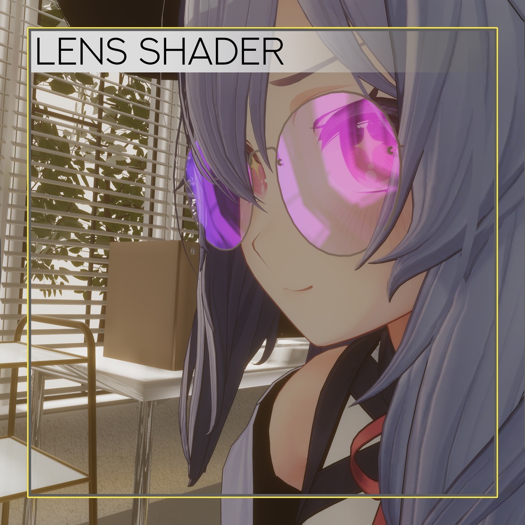 [FREE] Banana Lens Shader + Glasses - Banana's Assets for VRChat - BOOTH