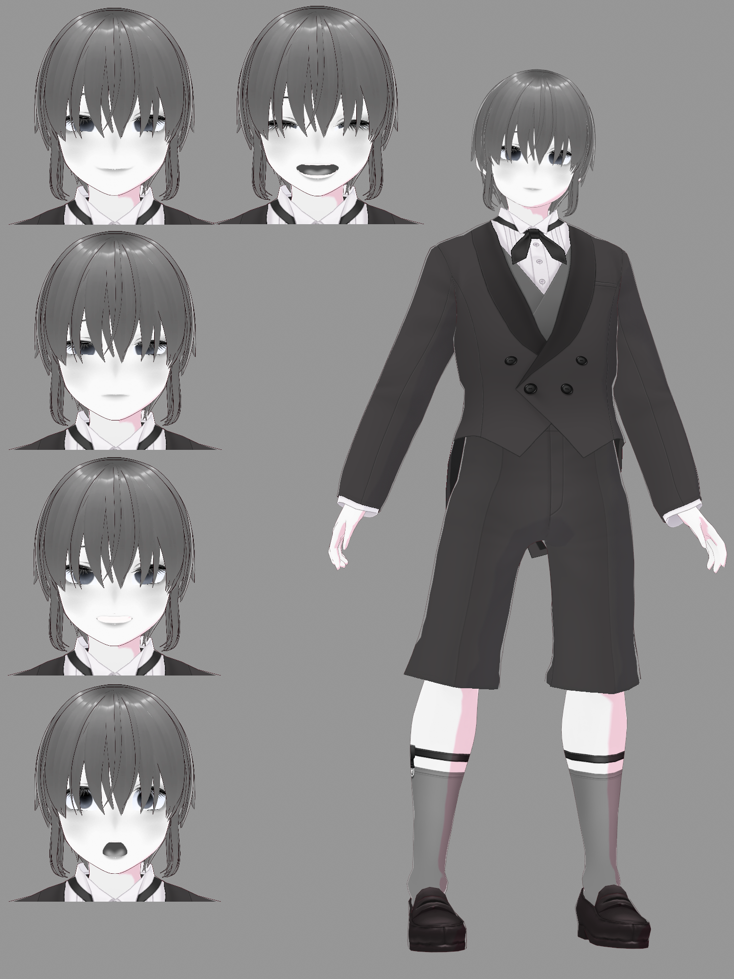 【VRoidで作った】妖怪、人外多め【VRMモデル配布】 - 端揺のねのお店屋さん - BOOTH