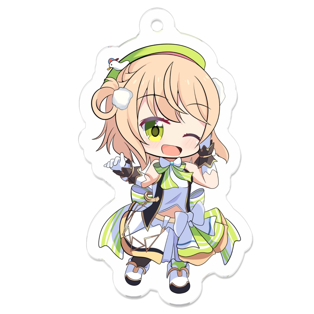 しぐれうい (Shigure Ui) Keychain - Kemomi - BOOTH