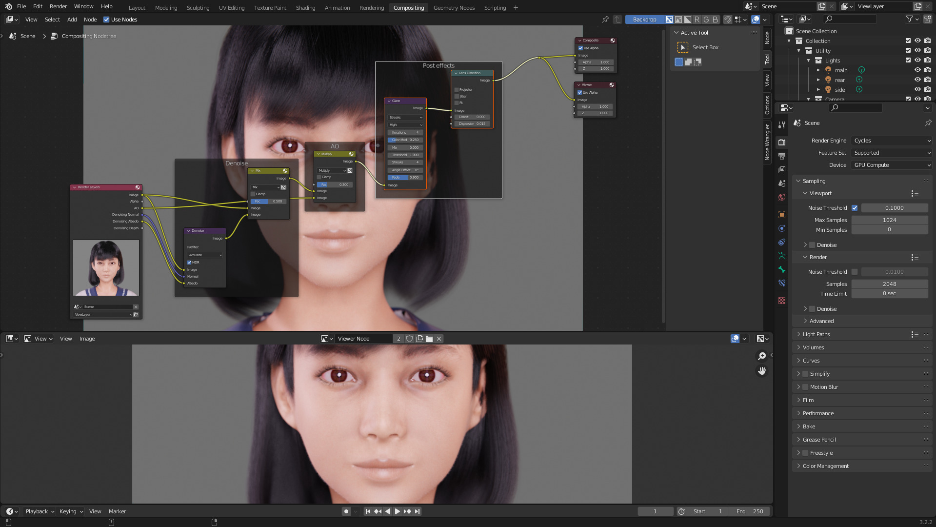 フォトリアル人物3Dモデル（Blenderフォーマット） - Catapp-Art3D - BOOTH