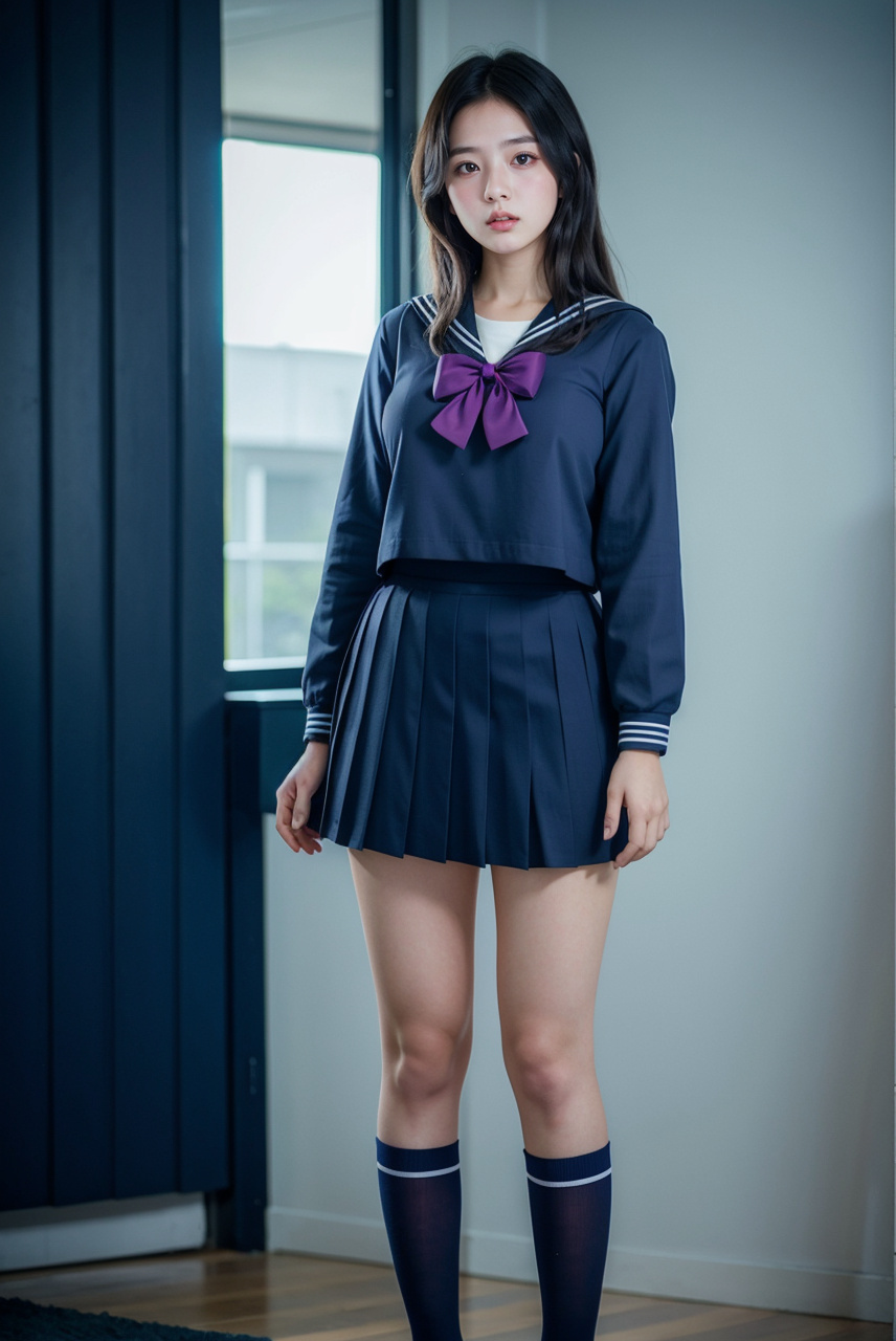 Stable Diffusion用のセーラー服生成（夏＆冬）LoRA - Catapp-Art3D - BOOTH