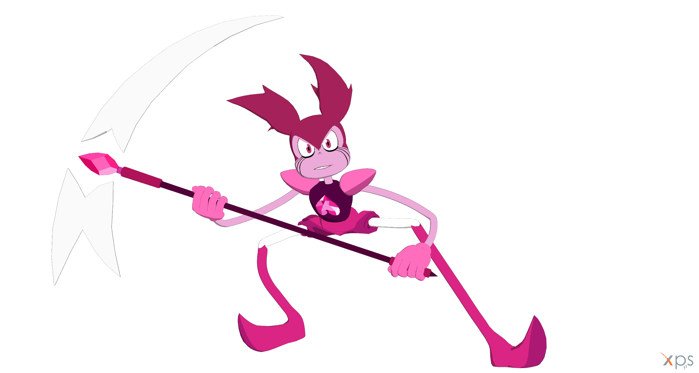 Steven Universe - Spinel FBX 3D model pack - asideofchidori - BOOTH