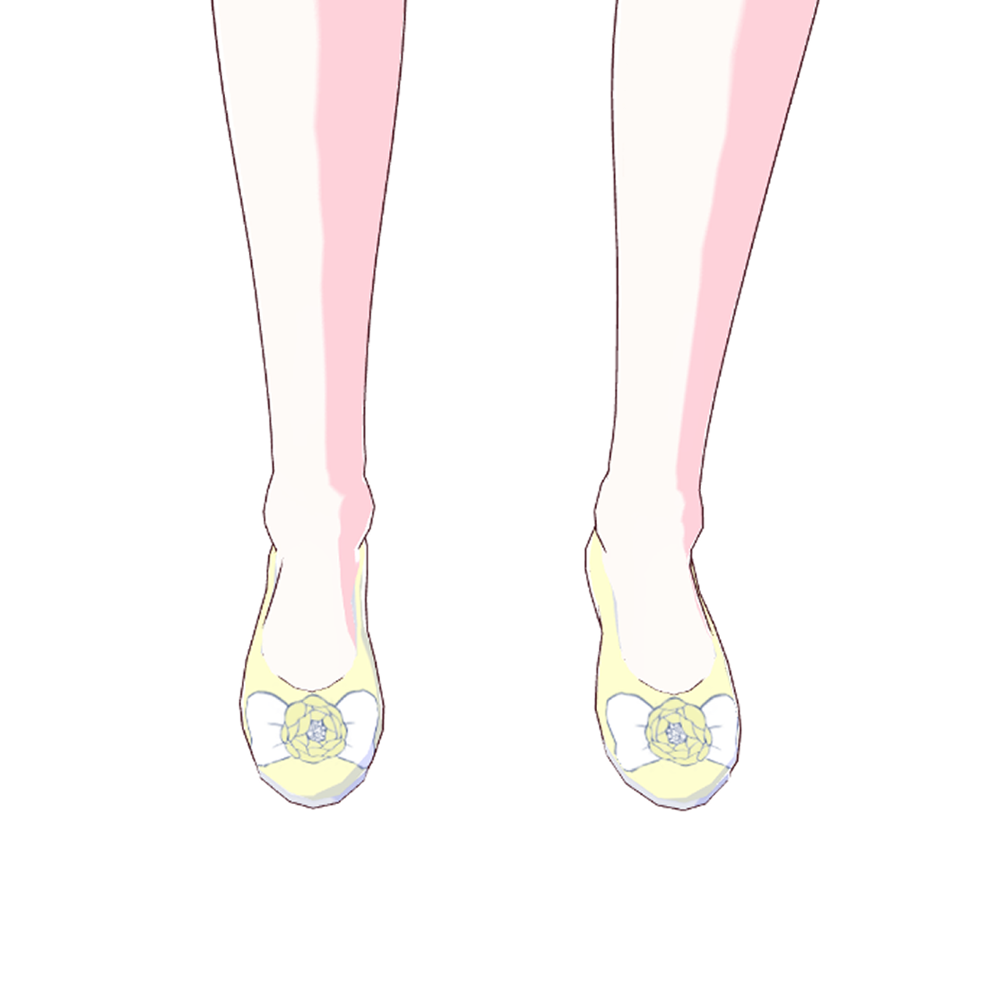 Pastel Colored Shoes | VRoid - Yulan Designs - BOOTH