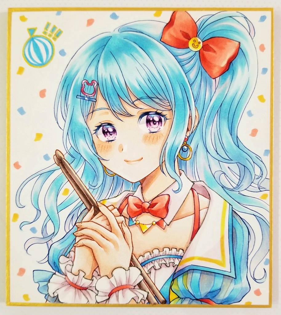 小色紙「松原花音」 - LULICON 原画販売 - BOOTH