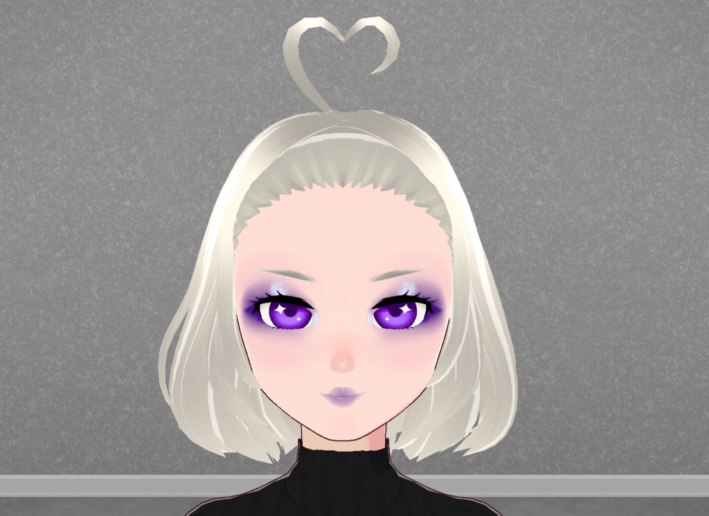 VRoid | Cute makeup set + moons | 化粧 - lunarisa - BOOTH