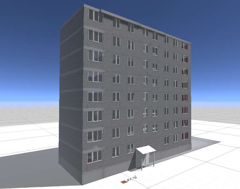 [無料]かんたんフルシチョフカ作成キットver 2 Khrushchyovka Kit version 2 [アパート][VRCワールド ...