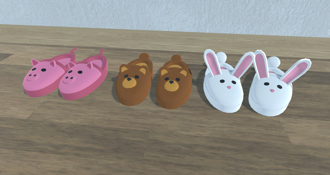 Animal Slippers - omelette - BOOTH