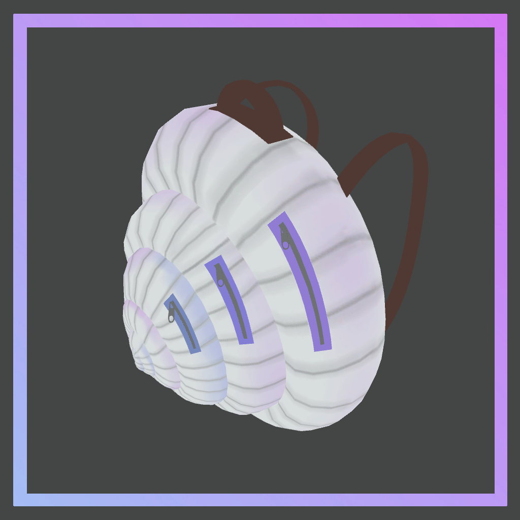 Snail Shell Backpack - egg shop - BOOTH