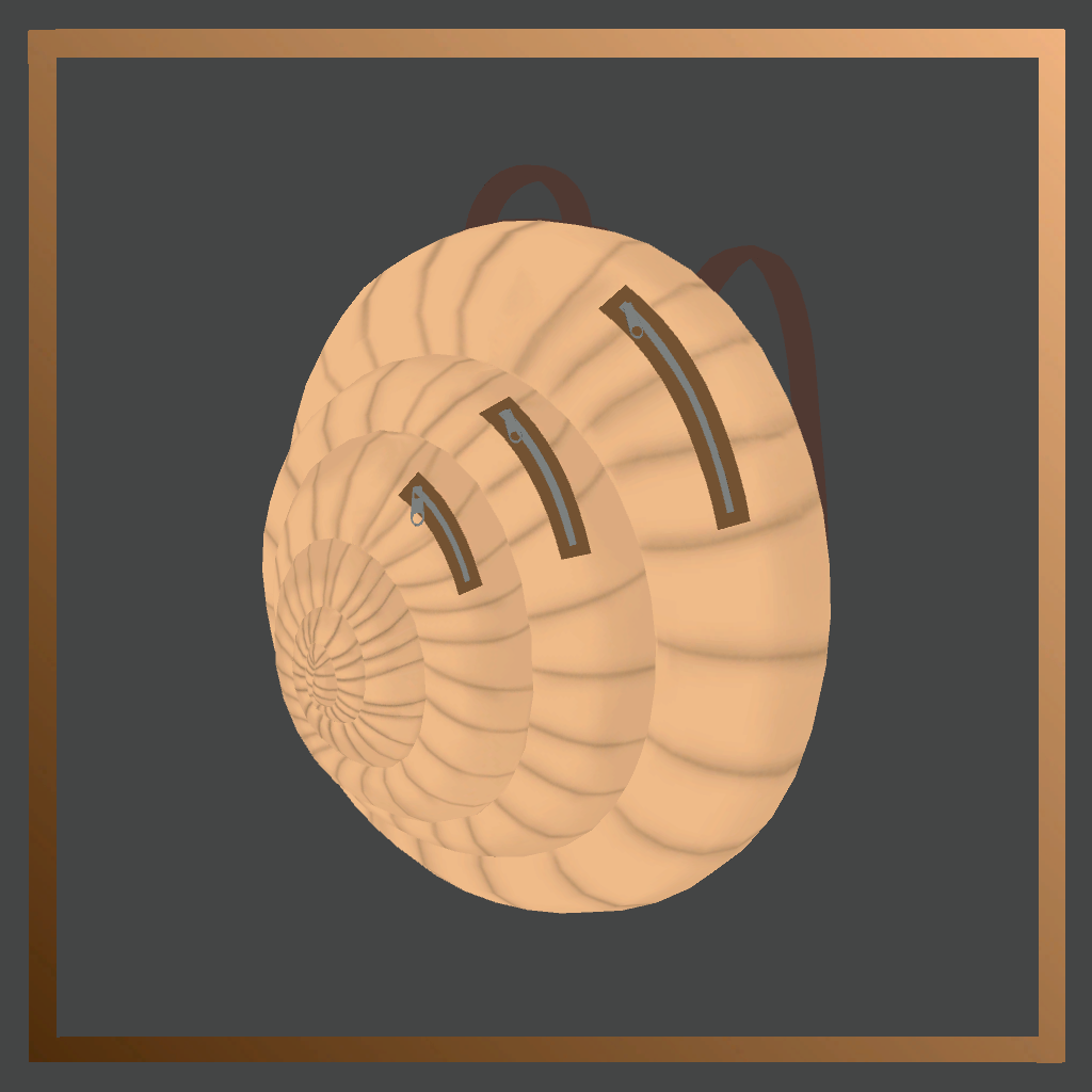 Snail Shell Backpack - egg shop - BOOTH