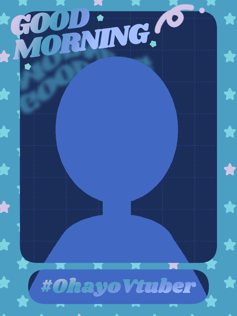 おはようvtuber素材(SNS投稿) - 海守うろろ:無料素材屋 - BOOTH