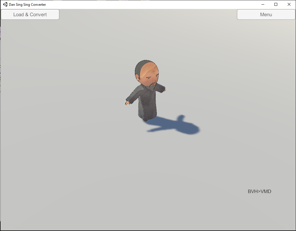 BVH to VMD and PMX to VRM Converter Mac/Window ファイル変換ソフト - vTuber ホーム ...