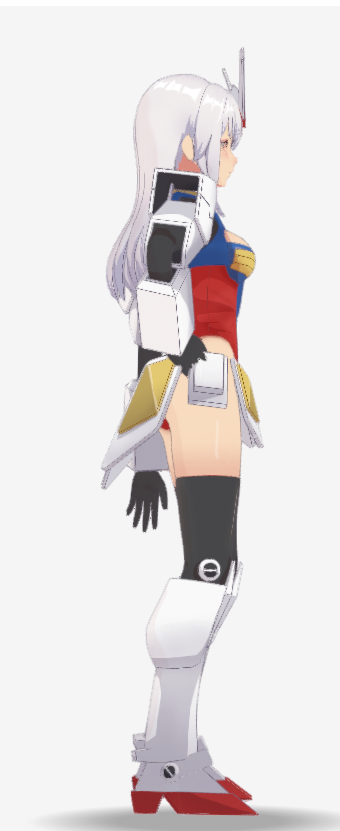 Gundam Girl Free VRM - vTuber ホームセンター - BOOTH