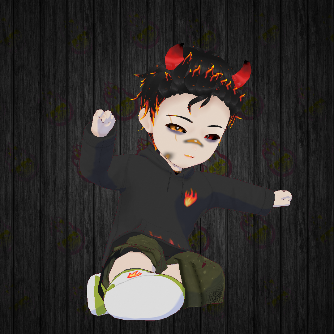 Free Chibi Model "Chibi Magma" for Vtubers or Vstreamers ...