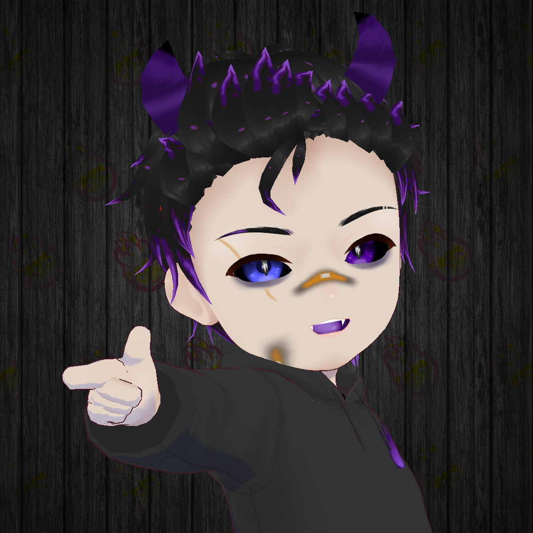 Free Chibi Model "Chibi Purple Magma" for Vtubers or Vstreamers ...