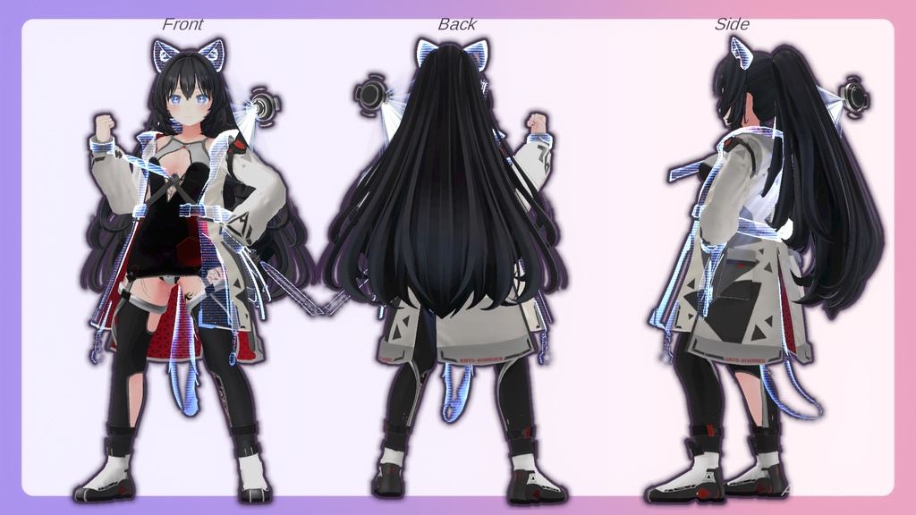 Custom avatar Vrchat [comission] - petitcorbeau - BOOTH